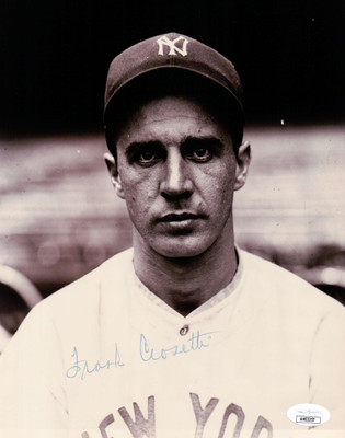 Frank Crosetti Signed Autographed 8X10 Photo New York Yankees JSA ...