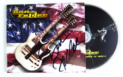 Don Felder Signed Autographed CD Cover Eagles American Rock N' Roll JSA ...