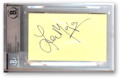 Lee Majors Signed Autographed Index Card The Six Million Dollar Man BAS ...