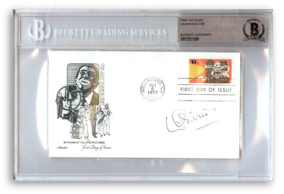 Laurence Olivier Signed Autographed First Day Cover Hollywood Legendary ...