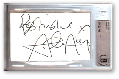 Adam Ant Signed Autographed Index Card Goody Two Shoes Singer BAS 1375 ...