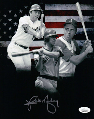 Rick Monday Signed Autographed 8X10 Photo Dodgers Cubs A's Collage JSA ...