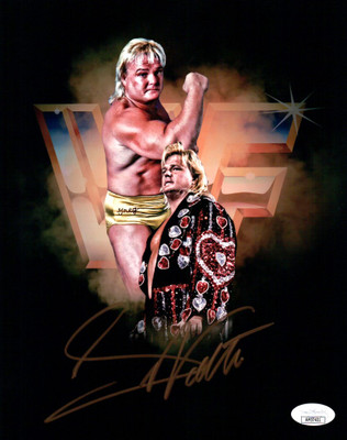 Greg "The Hammer" Valentine Signed Autographed 8X10 Photo WWF Collage ...