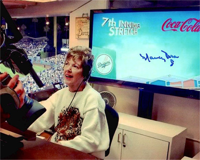 Nancy Bea Signed Autographed 8x10 Photo LA Dodgers Oragnist W/ COA L ...