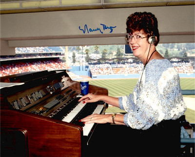 Nancy Bea Signed Autographed 8x10 Photo LA Dodgers Oragnist W/ COA J ...