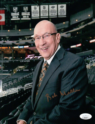 Bob Miller Signed Autographed 8X10 Photo Kings HOF Broadcaster Smile ...