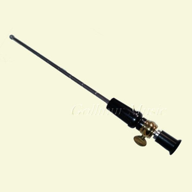 Upright Bass Endpin, steel shaft with hardwood plug