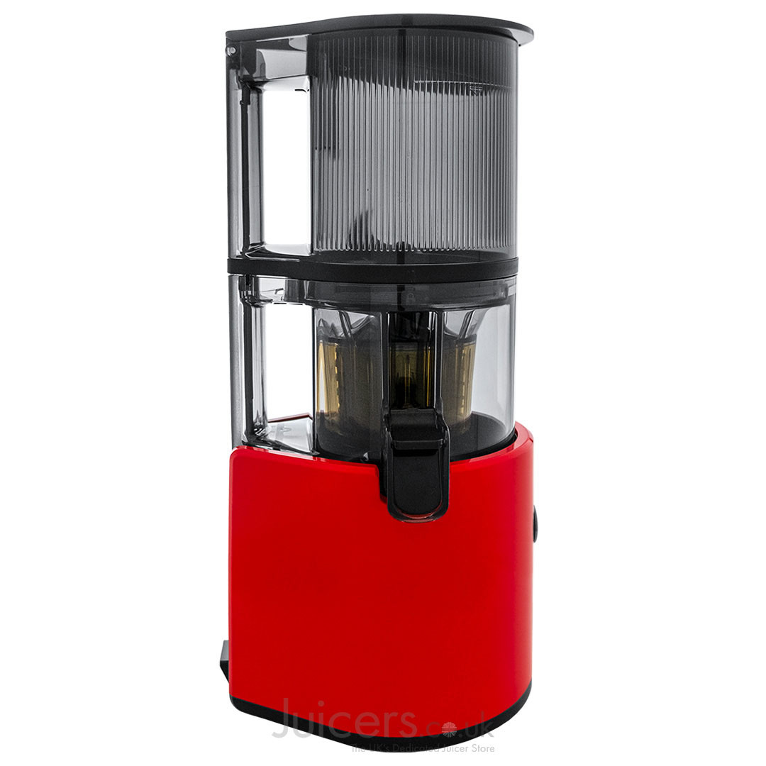 Hurom H300 Self-Feeding Slow Juicer in Red | Juicers.co.uk