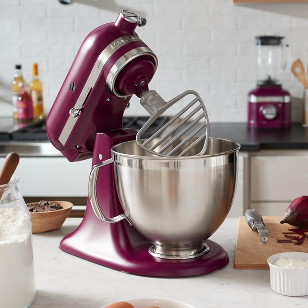 KitchenAid Artisan Stand Mixer in Beetroot | Juicers.co.uk