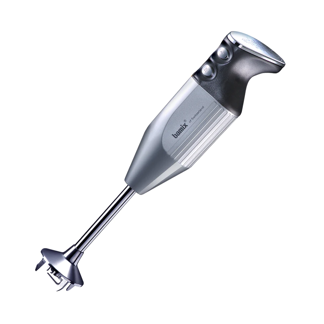 Bamix 200W DeLuxe Hand Blender in Silver | Juicers.co.uk