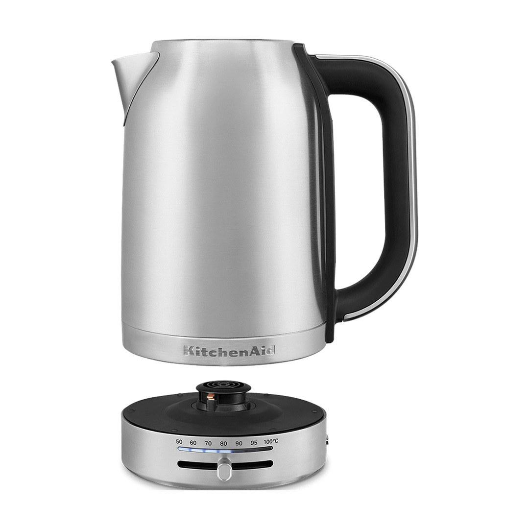 KitchenAid 1.7L Variable Kettle in Stainless Steel | Juicers.co.uk