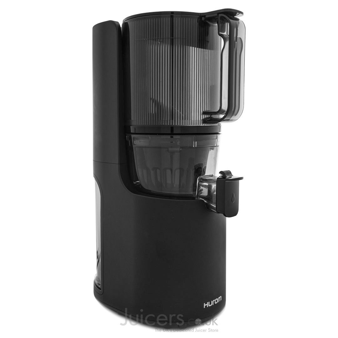 Hurom H200 Self-Feeding Slow Juicer in Black | Juicers.co.uk