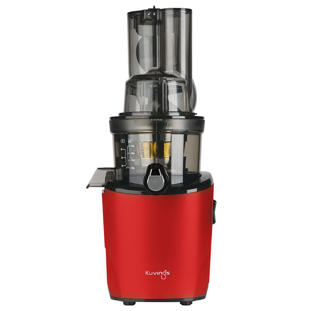Kuvings REVO830 Wide Feed Slow Juicer in Red | Juicers.co.uk