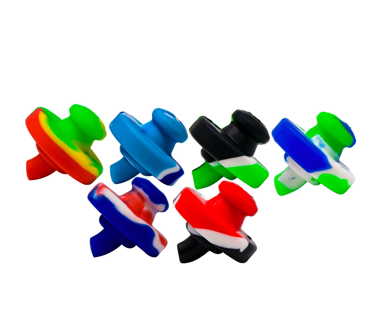 Silicone Directional Carb Cap Assorted Colors