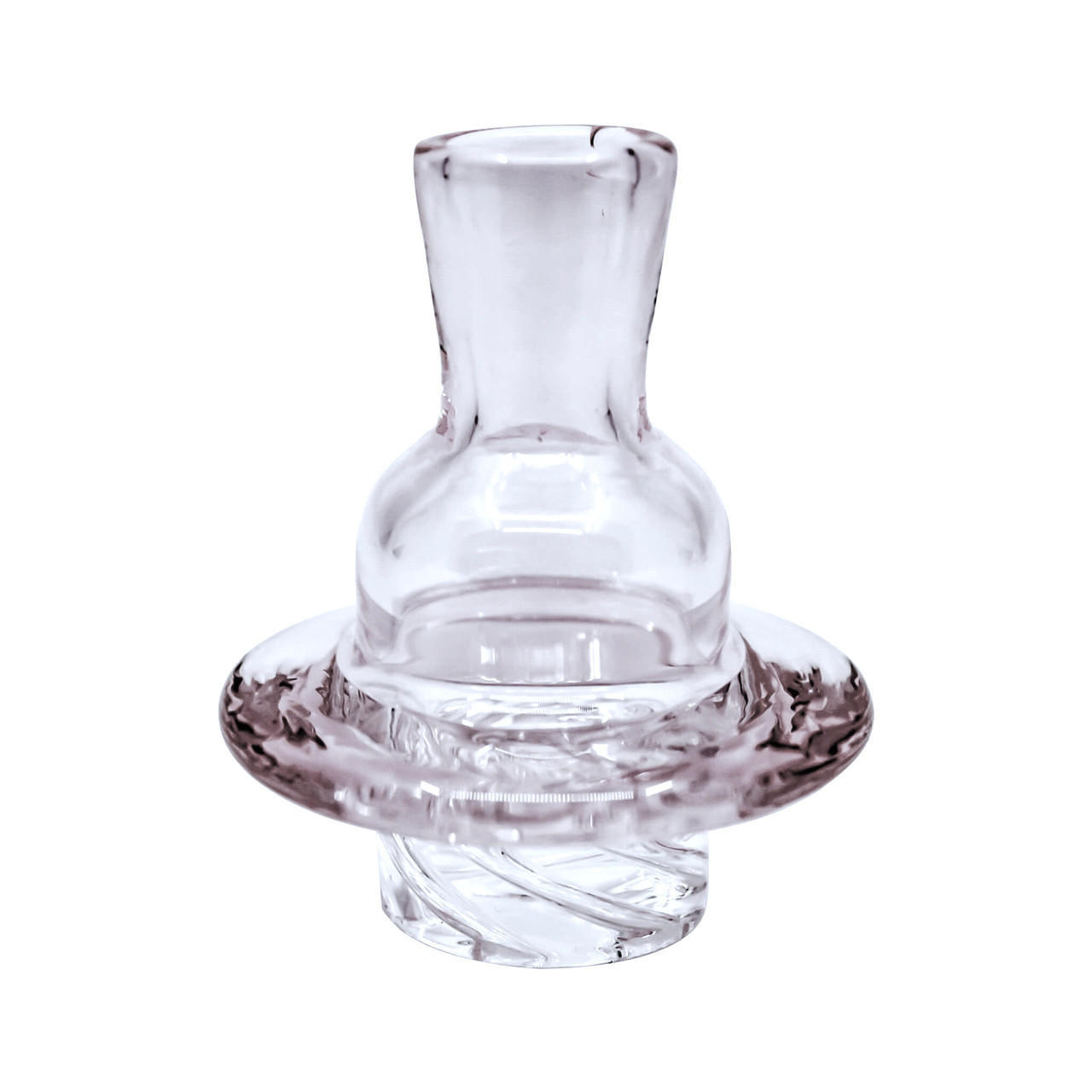 Spinner Carb Cap Clear Vortex Dab Cap