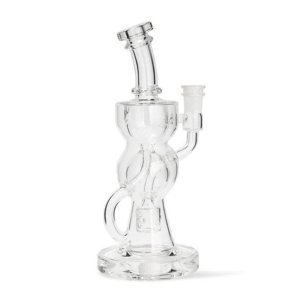 VapeBrat Dos Enail Starter Kit: FTK Recycler Rig with Quartz Bucket ...
