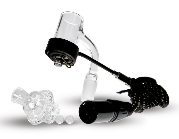 25mm Enail Coil And Banger Quartz Enail Banger Bucket Vapebrat