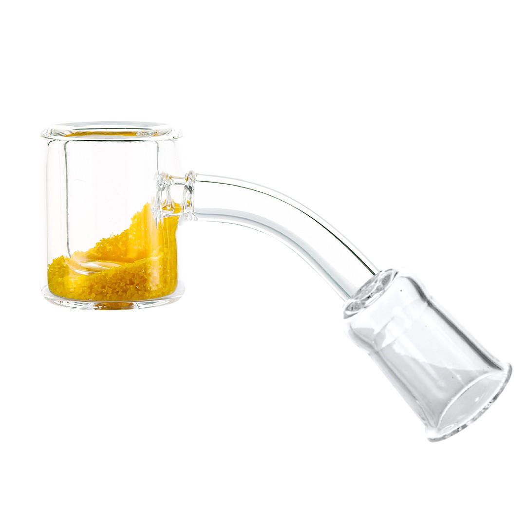 Thermochromic Dab Banger: 18mm Female 45 Degree Quartz Dab