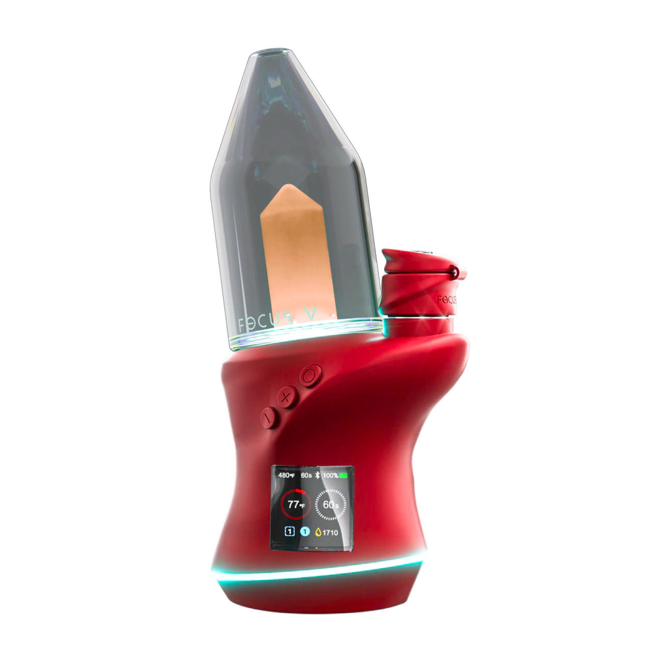 Focus V Carta 2: Bordeaux Dry and Wax Electric Dab Rig E-Rig