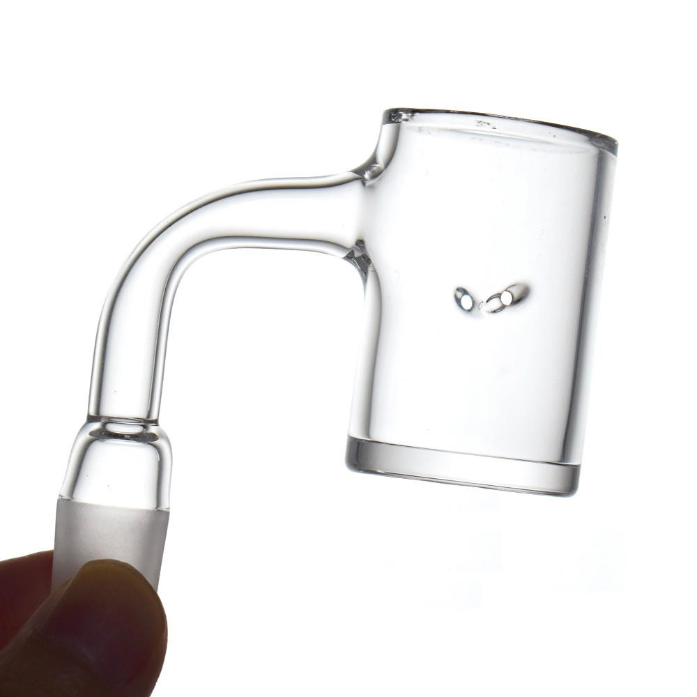 Vortex Dab Banger Full Weld: 14mm Male 90 Degree 25mm Dia Bottom