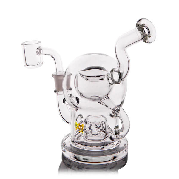 MJ Arsenal Glass Mini Dab Rig: Plasma Core Dab Rig Kit Bong