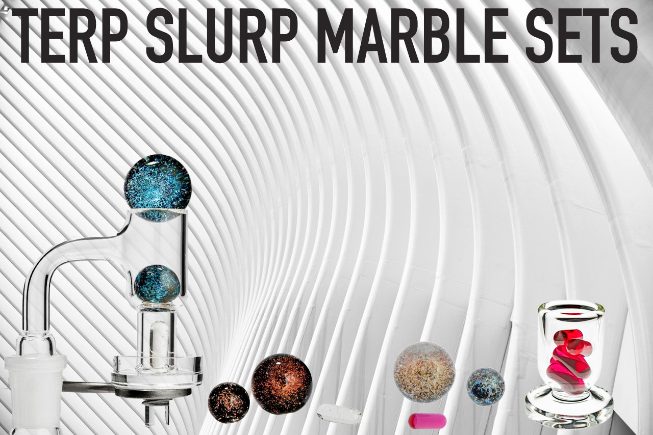 Terp Slurp Marble Sets | What is a Terp Slurper Marble Set - E-Nail.com