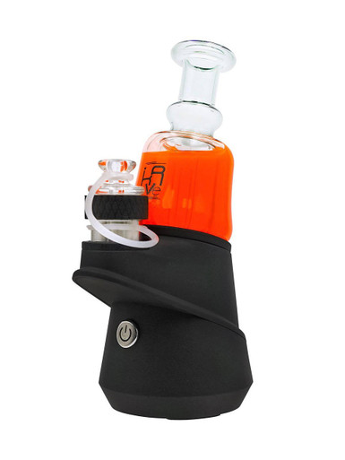 Krave Frozen Erig Nebula Freezable Electric Dab Rig - Orange Glycerin