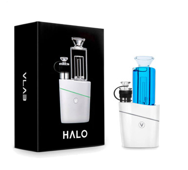 Halo Frozen Electric Dab Rig - Blue Glycerin Top | Ice Rig
