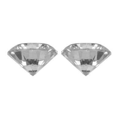 Terp Pearls Diamonds: 6mm Clear by Preppy La Peui - 2 Pieces