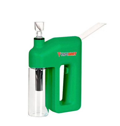 Electric Bong: Power Bubbler - Green Electric Bong For Herb
