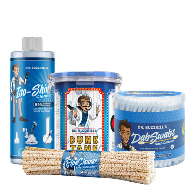 Dr. Buzzkills Dunk Tank Dab Cleaning Kit: Iso-Shine | Banger