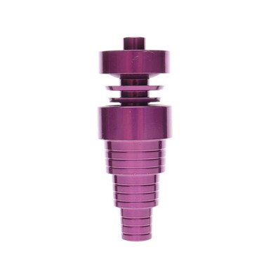 Purple Titanium Nail: Anodized Universal Dabbing Nail Dab