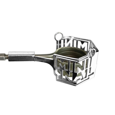 MiniNail Enail Coil Guard: Silver for 25mm Enail Coils Dab