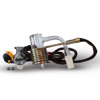 25mm Enail Coil Kit: Quartz Enail Deep Dish Banger - VapeBrat