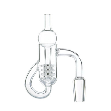 Diamond Knot Recycler Banger Set - 14mm Male 90 Degree Nail