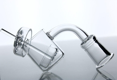 Blue Blood 14mm 90 Degree Female Quartz Banger Kit 30mm Bucket