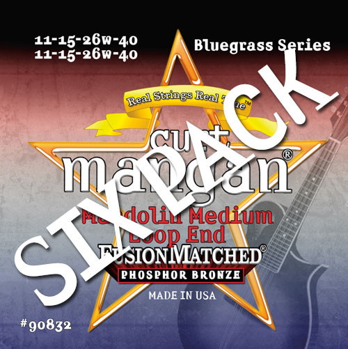 Mandolin Medium Six Pack