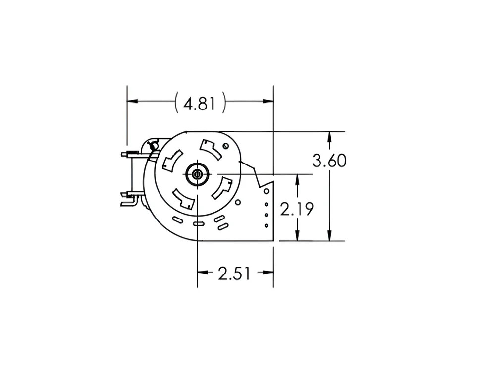 Regency 910-175/P Aftermarket Fireplace Blower Motor Fan