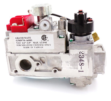 Grand Mate (GM970-A081) Natural Gas (NG) Valve, Millivolt