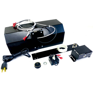BK-GAS Stove Blower Fan Kit for Heat & Glo and Quadra-Fire Fireplaces