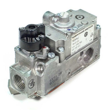 Robertshaw 710-101 1/2" x 1/2" Low Profile Gas Valve, No Regulator