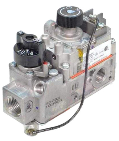 Robertshaw 710-503 Millivolt Low Profile Combo Gas Valve 1/2" X 3/8"