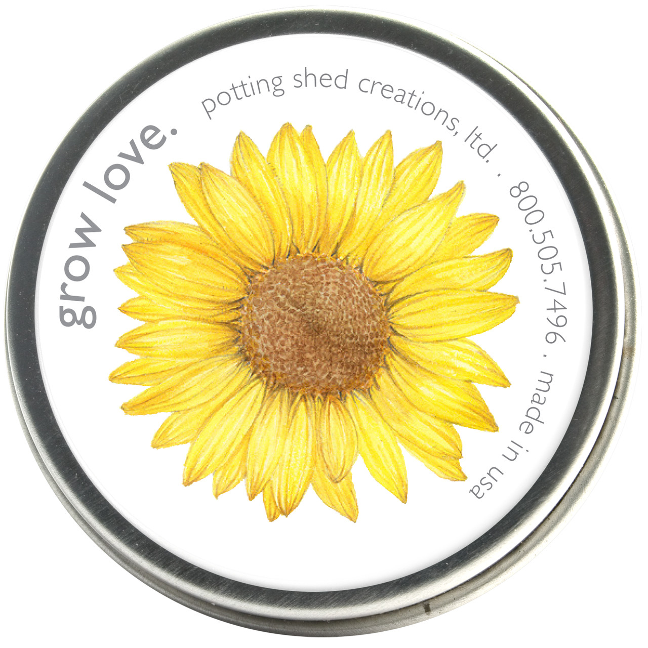 Garden Sprinkles Grow Love Sunflower - Potting Shed Creations, LTD