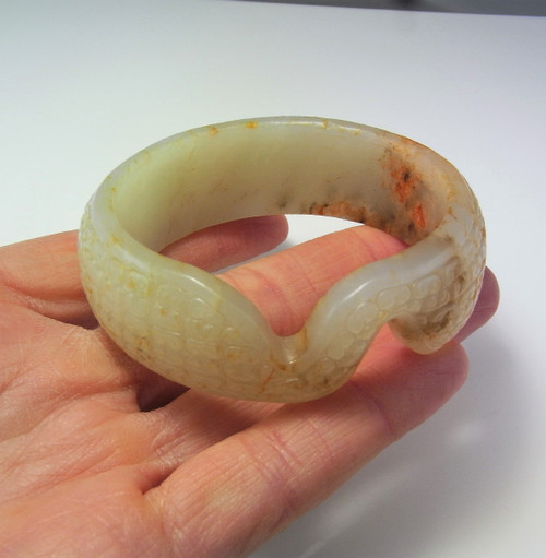 Ancient Eastern Zhou Dynasty Jade Bangle Artifacts Chinese