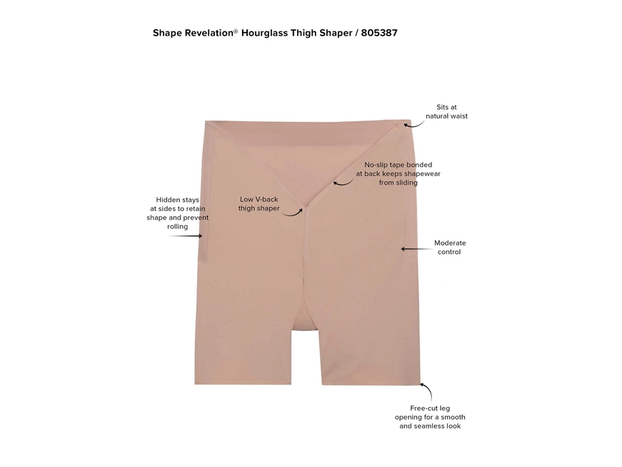 Wacoal Shape Revelation Low Back Thigh Shaper, 805387 | Levana Bratique ...
