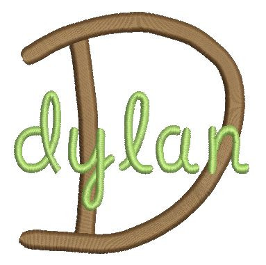 22 Fun Font STACKED Machine Embroidery Designs