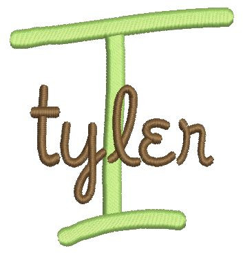 26 Bold STACKED Font Machine Embroidery Designs
