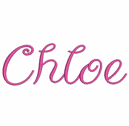 339 Paris Script Font Machine Embroidery Designs