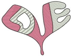 LOVE Heart Machine Embroidery Designs