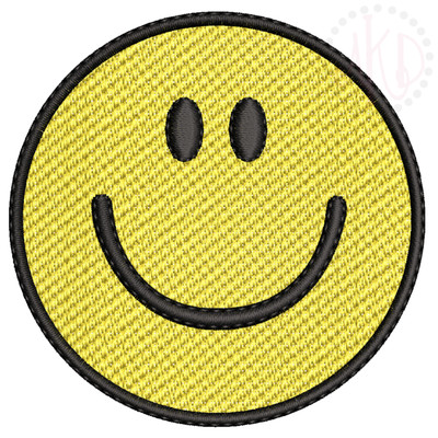 Smiley Face Machine Embroidery Designs